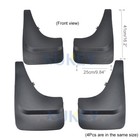 For Ford F-150 Raptor SVT 2010-2024 Splash Guards Mud Flaps Front Rear ...