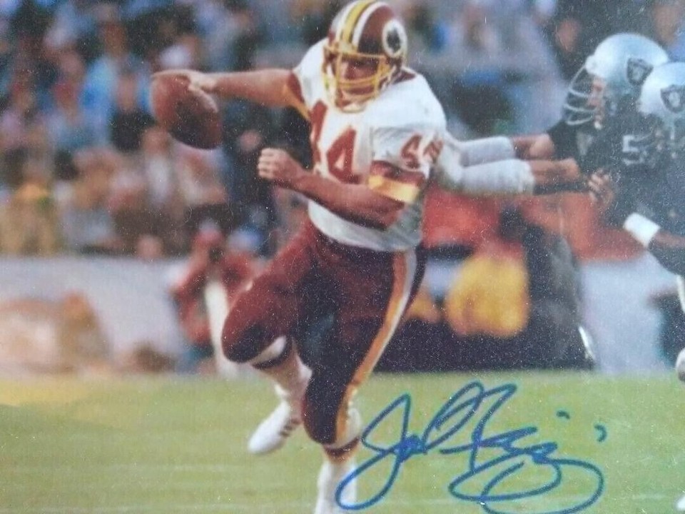 Washington Redskins John Riggins On-Field Embroidered Jersey - Size 2XL ...