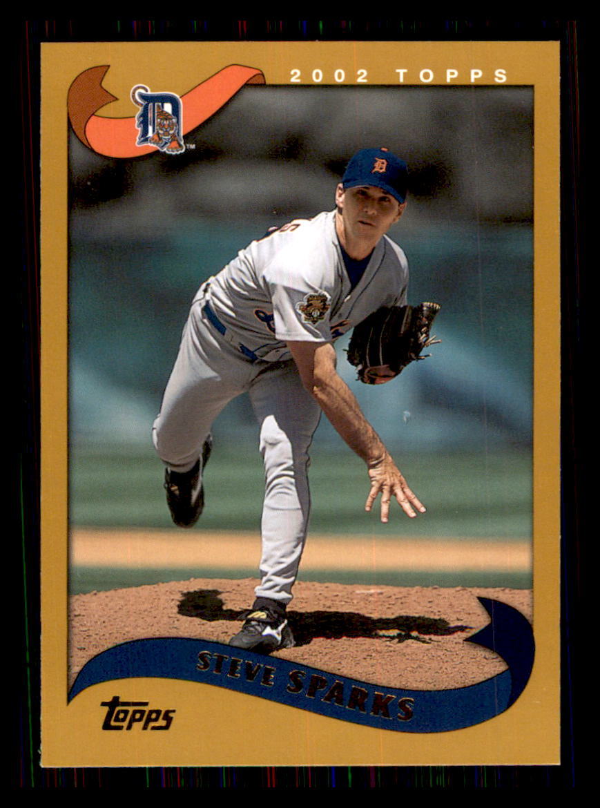 2002 Baseball Topps Steve Sparks Detroit Tigers #626 | eBay