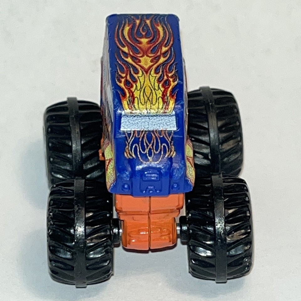 Hot Wheels Monster Jam - Dairy Delivery with Flames Diecast Monster ...