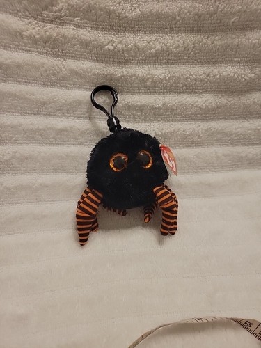 TY SPIDEY Mini Halloween Beanie Baby, Mini Spider | eBay