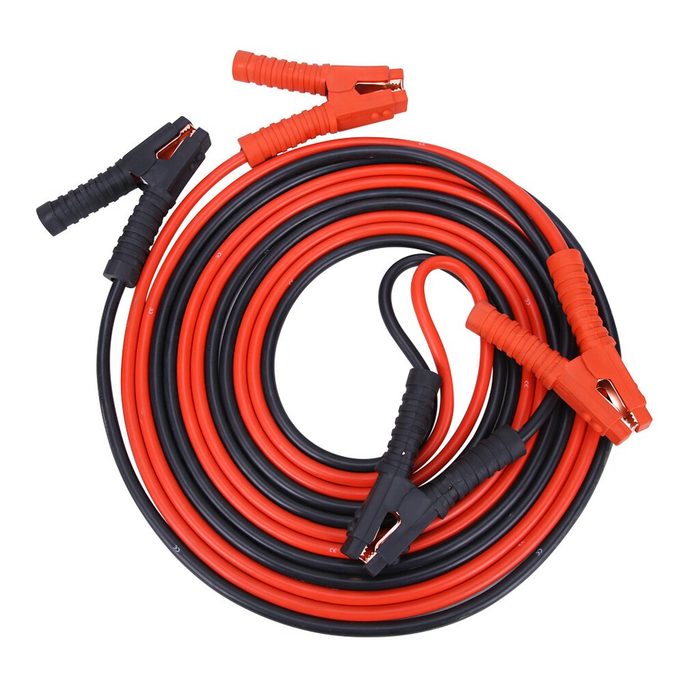 Quick Connect Jumper Cables Heavy Duty Jumper Booster 1 Gauge 1200 AMP ...