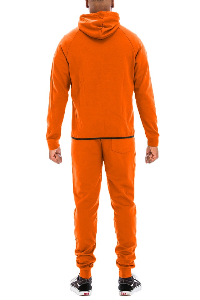 Men’s Tracksuit Set – Tech Fleece Track Suit Hooded Jacket and Pant Set ...