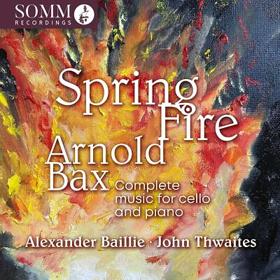 Audio Cd Nuovo - Alexander Bax - Spring Fire: Complete Music For Cello ...