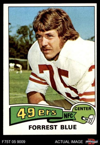 1975 Topps #180 Forrest Blue 49ers Auburn 4 - VG/EX | eBay