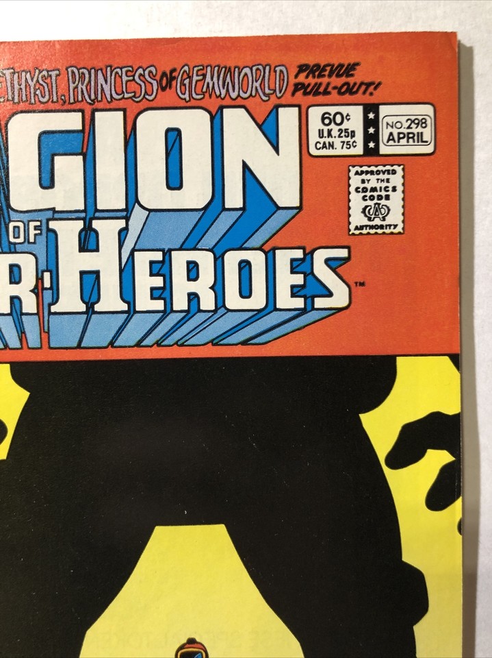 Legion of Super-Heroes #298 (Apr 1983, DC) - 1st Appearance Amethyst ...