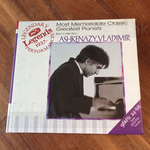 BOX ASHKENAZY 1937- 2CD Best of Japan cd booklet Chopin Rubinstein ...