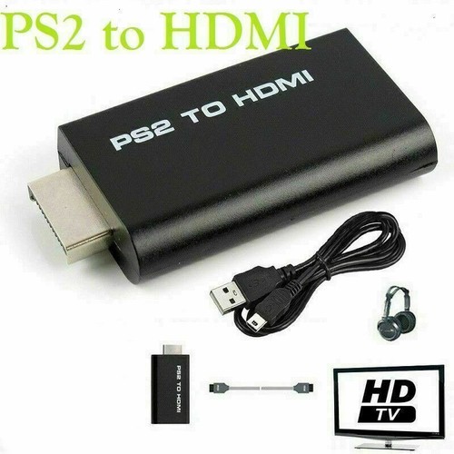 PS2 to HDMI Converter to HDMI Video Audio Adapter for Sony Playstation ...