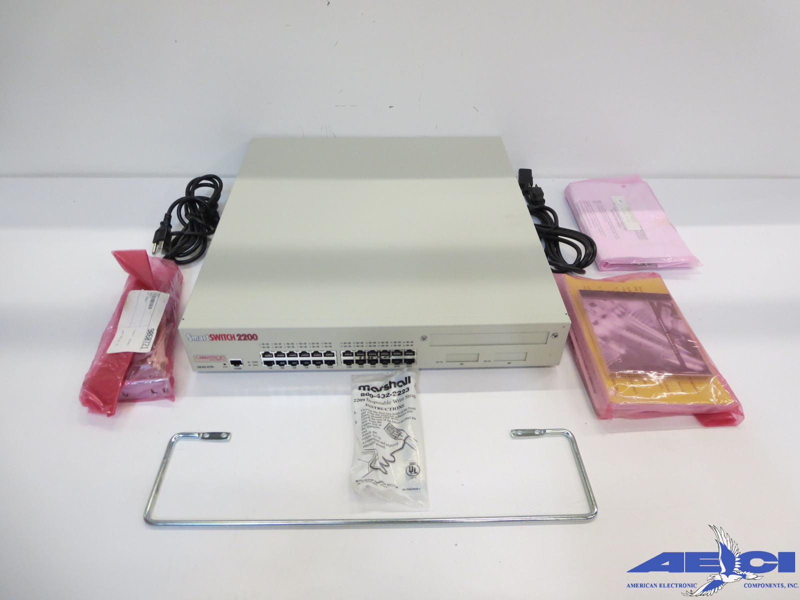 CABLETRON SYSTEM 2E42-27R SMARTSWITCH 2200 24-PORT SWITCH REDUNDANT ...