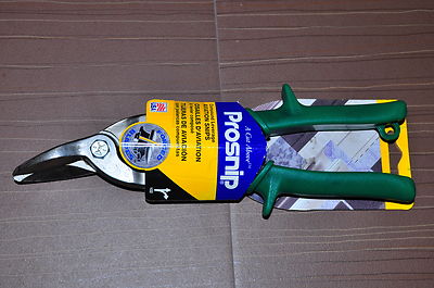 Prosnip 9-3/4" Aviation Snips Compound cuuter strasight tocurve right ...
