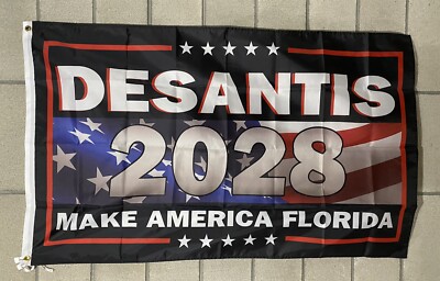 Ron Desantis President 2028 Flag FREE USA SHIP Save America Republican ...