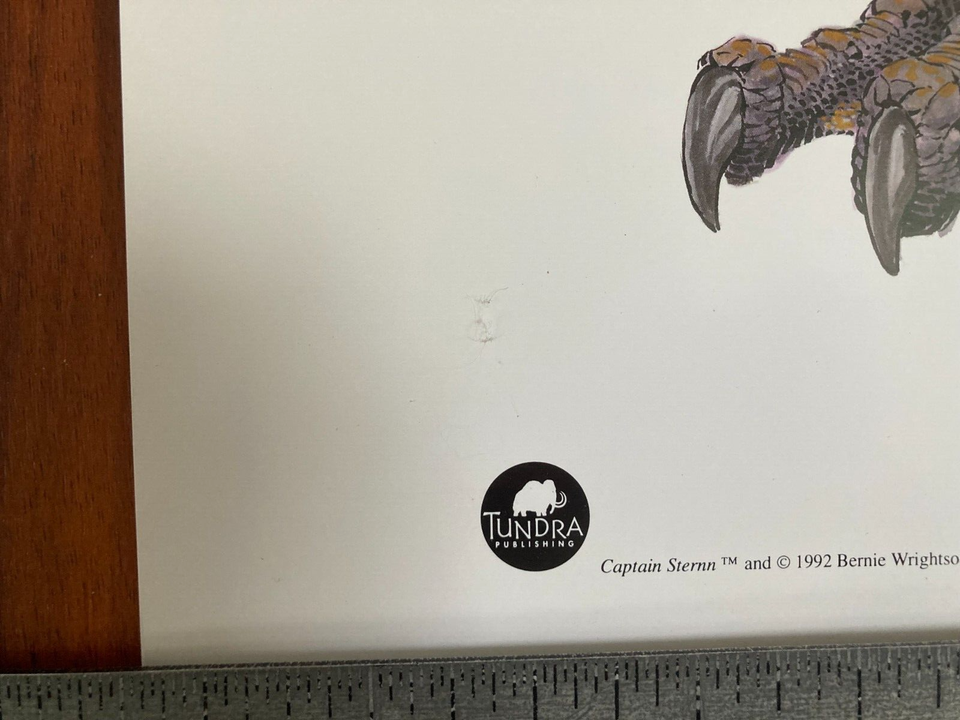 Bernie Wrightson Captain Stern Poster Lithograph Print Heavy Metal ...