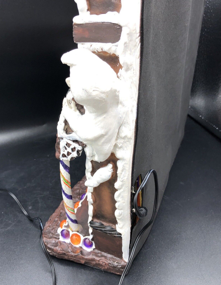 2008 Traditions by Byers' Choice Lighted Haunted Gingerbread Halloween ...