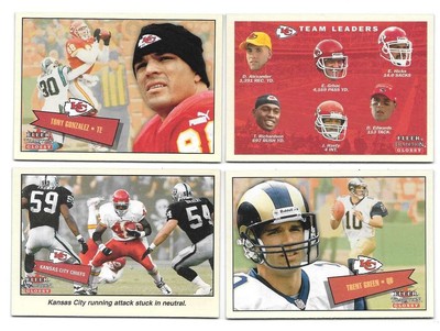 2001 Fleer Tradition Glossy Football (1-400) - KANSAS CITY CHIEFS | eBay