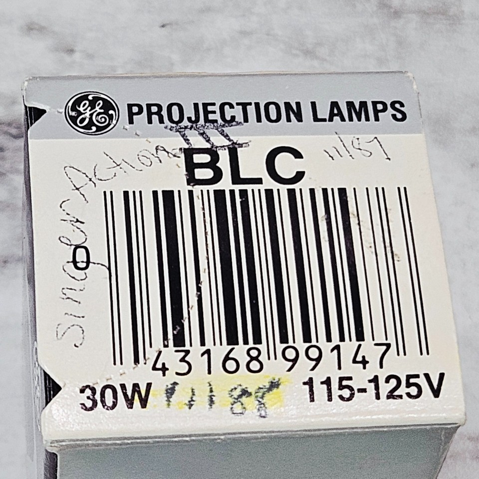 BLC Projector Projection Lamp GE 55W 17V New Old Stock A176 USA Made | eBay