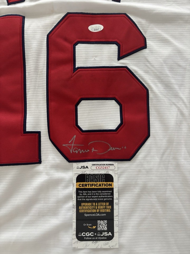 Jarren Duran SIGNED AUTOGRAPHED BOSTON RED SOX HOME JERSEY JSA COA | eBay