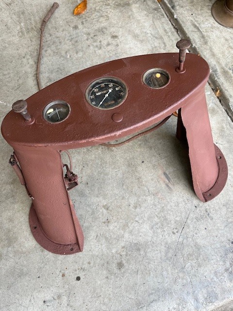 1932 FORD TRUCK DASH TUNNEL Gauge Cluster INSTRUMENT PANEL WITH GAUGES ...