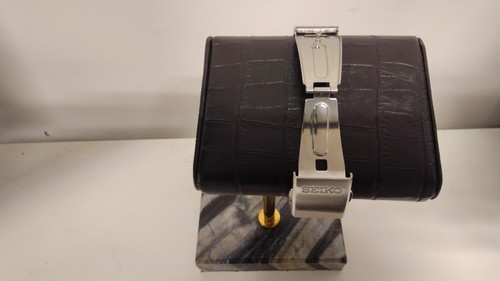 Seiko Essentials Men's Stainless Black Dial Chronograph Quartz Watch ...