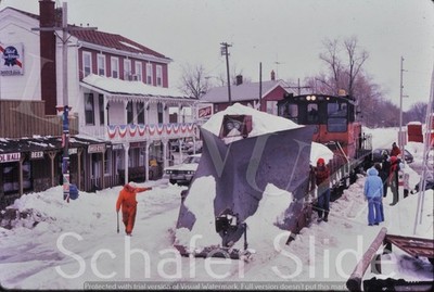 Original Slide Milwaukee Road snow plow extra at eagle WI Nov 1979 | eBay