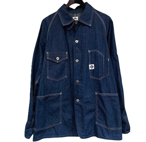 POST O’ALLS Denim Engineer Jacket USA Made Size L Raglan Workwear ...