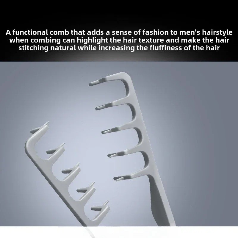 Texture Comb Root Volumizing Tool Wide-Tooth Hair Styling Accessory ...