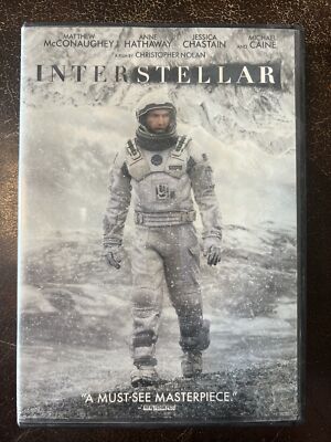 Interstellar (DVD 2014 Widescreen) Matthew McConaughey Anne Hathaway | eBay