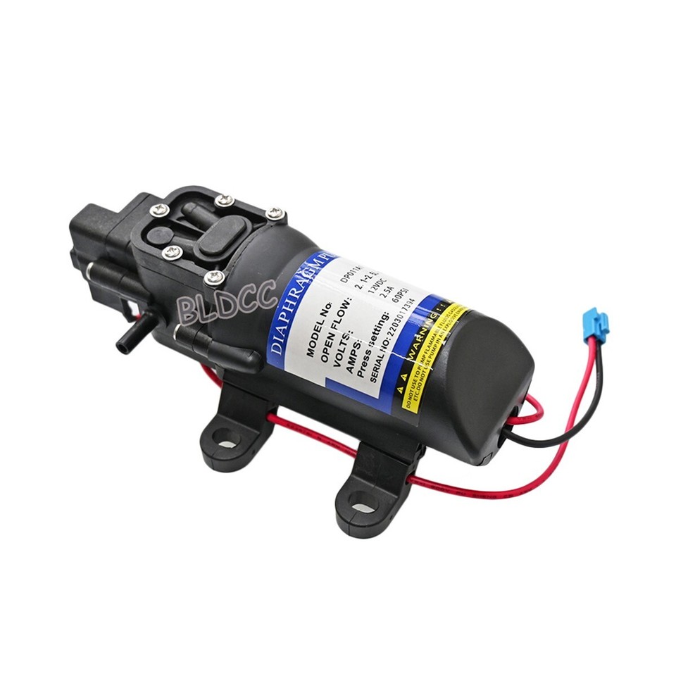 4Pack 2.5L/M 2.5A Diaphragm Booster Pump DC12V 60PSI Electrical Micro ...