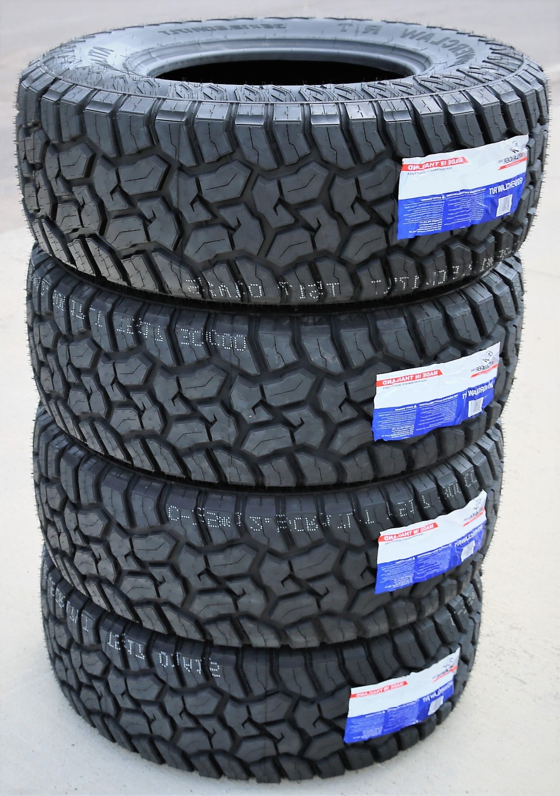 5 Tires LT 33X12.50R20 Atlander Roverclaw R/T RT Rugged Terrain Load E ...