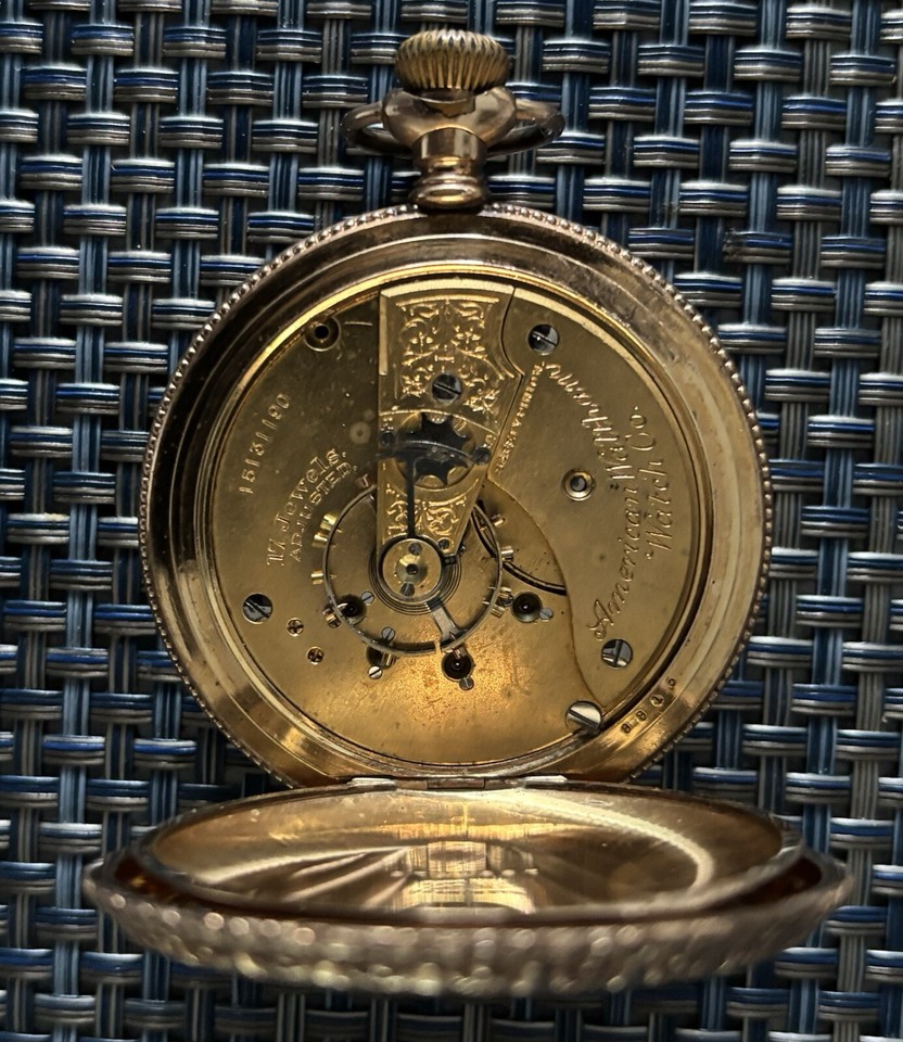 1903 Waltham 17j 18s Grade No. 85 Model 1883 Pocket Watch CWC CO Planet ...