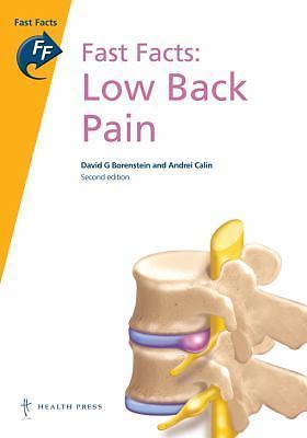 Low Back Pain by Andei Calin and David Borenstein (2012, Trade ...