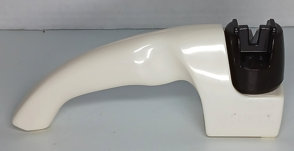 Cutco Knife Sharpener # 82 Pearl White Handle Pull Through Made in USA ...