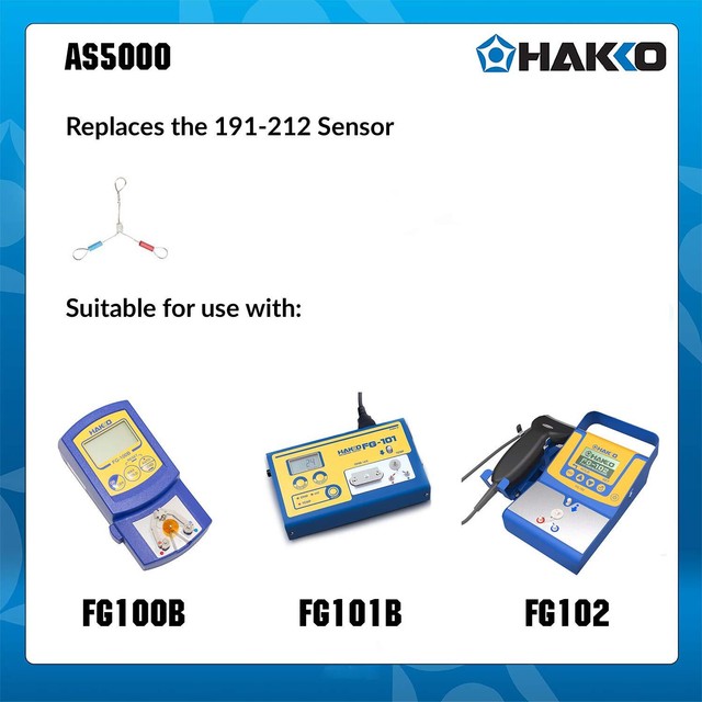 HAKKO sensor lead- compatible AS5000 with calibration 421 for sale ...