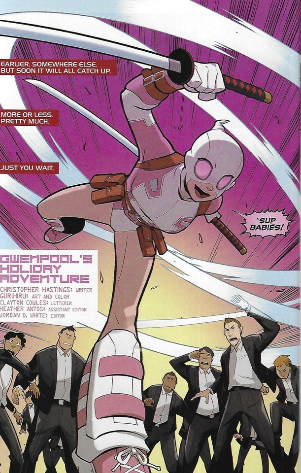 Gwenpool Special Comic 1 Cover C Variant Robbi Rodriguez First Print ...