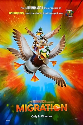 MIGRATION MOVIE POSTER 2 Sided ORIGINAL INTL Version B 27x40 AWKWAFINA ...