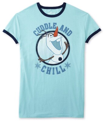 Frozen Olaf Sleep Shirt Plus Size 1X 2X 3X Women Nightgown Pajama ...