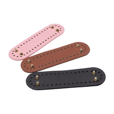 Oval Purse Bottom PU Leather Bag Bottom 7"×2" Oval Bag Bottom Shaper ...