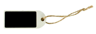 White Rectangular Slate Tags 7 Cm 3 Pieces | eBay UK