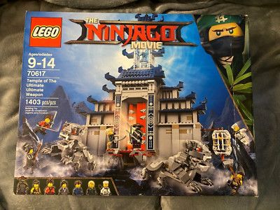 Lego 70617 Ninjago Movie Temple of The Ultimate Ultimate Weapon NIB | eBay