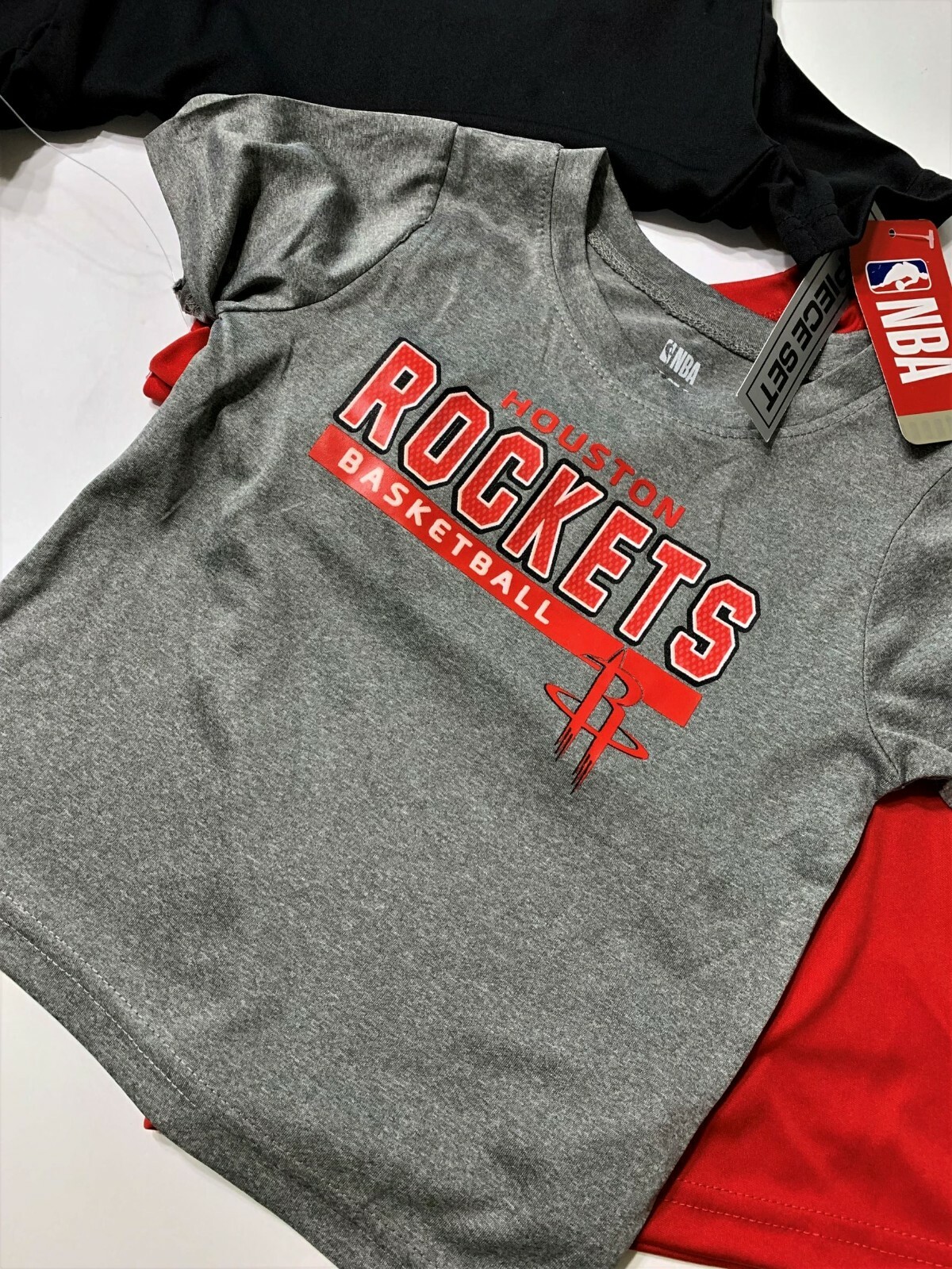 THREE Toddler HOUSTON ROCKETS Shirts 2T NEW NBA Basketball 3pc KIDS ...