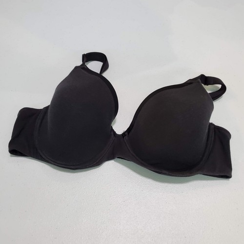 Bali Women Bra 38C Black T-Shirt Lightly Lined Underwire Adjustable ...