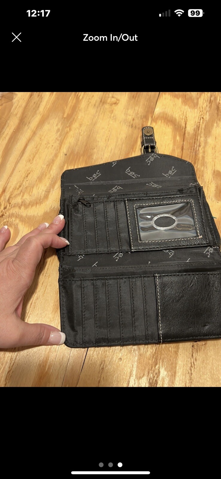Black BOC wallet | eBay
