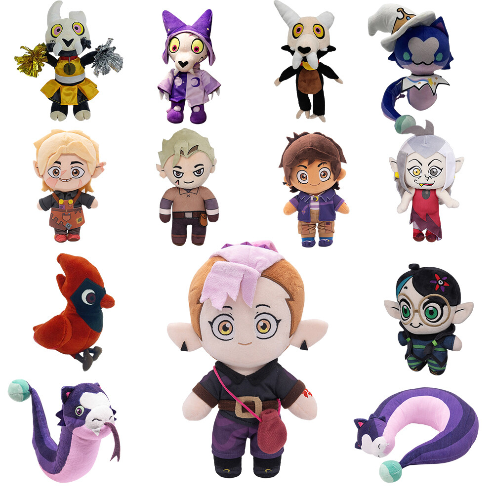 The Owl House Amity/Willow/King/Stringbean Plush Stuffed Animal Dolls ...