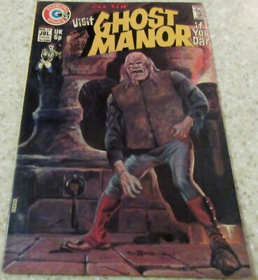 Ghost Manor 19, NM- (9.2) 1974 Charlton, Nudity panels! 33% off Guide! | eBay