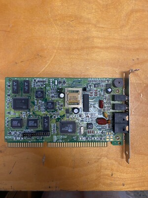 Vintage Jaton Explorer 56 Com 56 internal ISA Fax Modem card/warranty ...