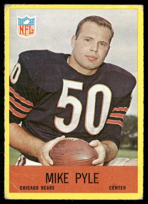 1967 Philadelphia Mike Pyle Chicago Bears #34 | eBay