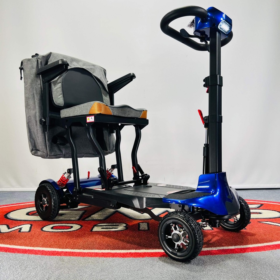 MUICKSANDY F3 PORTABLE BOOT FOLDING MOBILITY SCOOTER BUGGY - 17KGS ...
