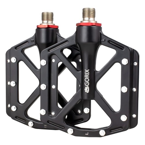 GORIX GX-FY936 Flat Bicycle Pedals Wide Body Aluminum Lightweight New ...