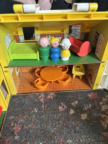 Vintage Little People Lot, 75 Pieces, Home, Boat, Farm And Barn+figures ...