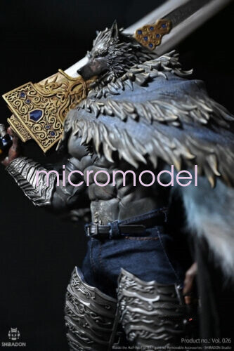 SHIBADON Studio Half Wolf Man Resin Statue In Stock 1/7 Scale EX ...