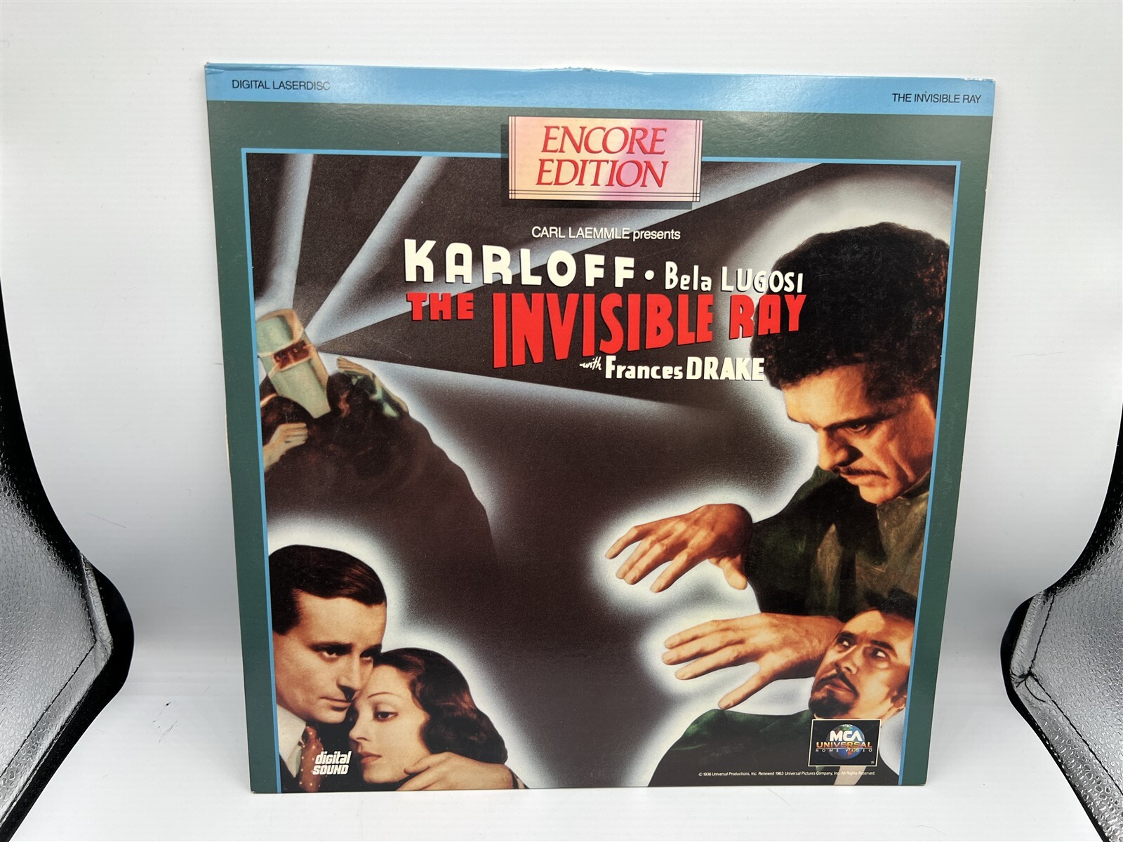 THE INVISIBLE RAY LASERDISC